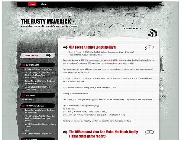 Blog: TheRustyMaverick.com « Rusty Hancock